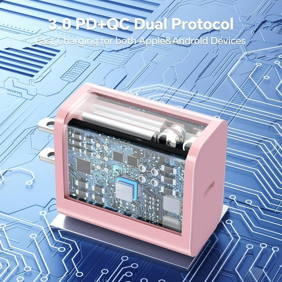 ASIASN-Compatible with iPhone 17 16 Charger Fast Charging,USB C Wall ...