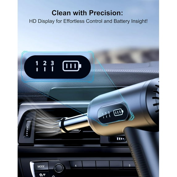 ASIASN-Compressed Air Duster,Dust Cleaner for Car,Computer,Keyboard ...