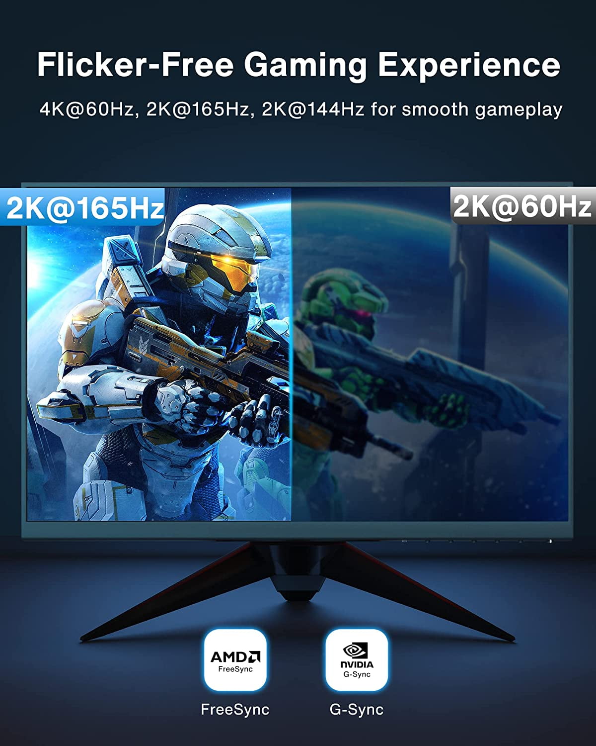 ASIASN-Display Port Cable 10ft, Display Port Cord, [4K@60Hz, 2K@165Hz ...