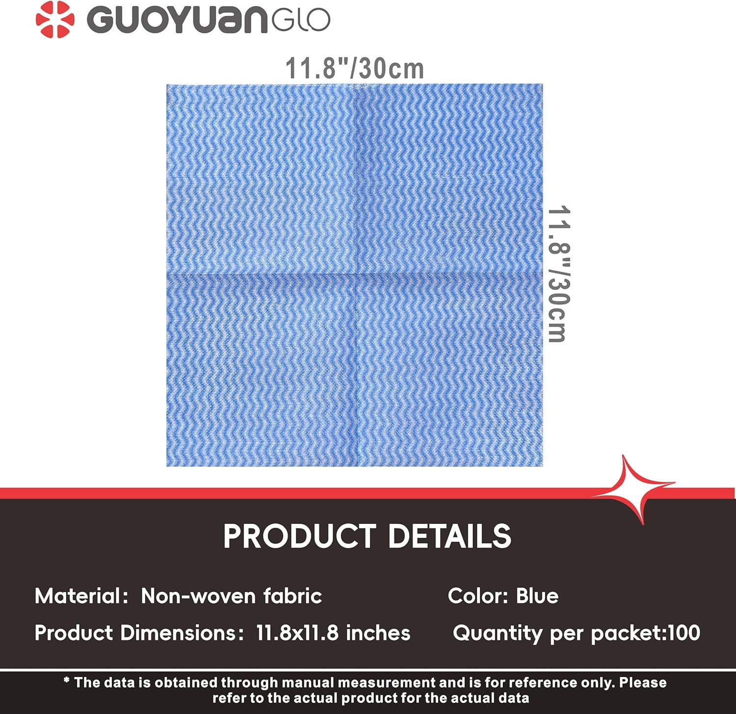 ASIASN-Disposable Cleaning Cloths Reusable Dsih Cloths for Kitchen ...