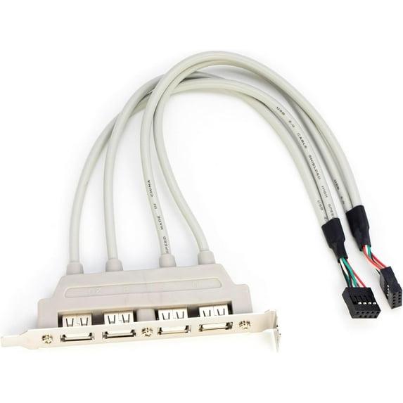 ASIASN-Dual USB 3.0 Female Back Panel to MB 20pin Header Connector ...