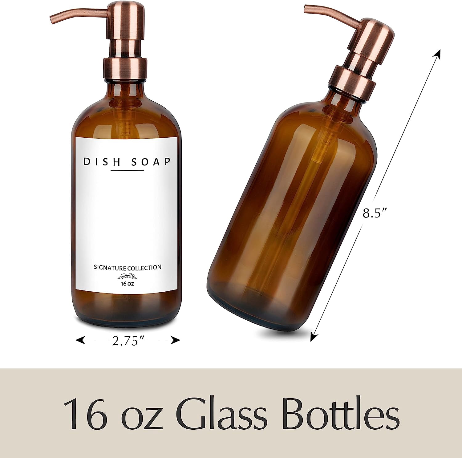 ASIASN-Emerson Soap Dispenser, Dish Soap Dispenser for Kitchen, Soap ...