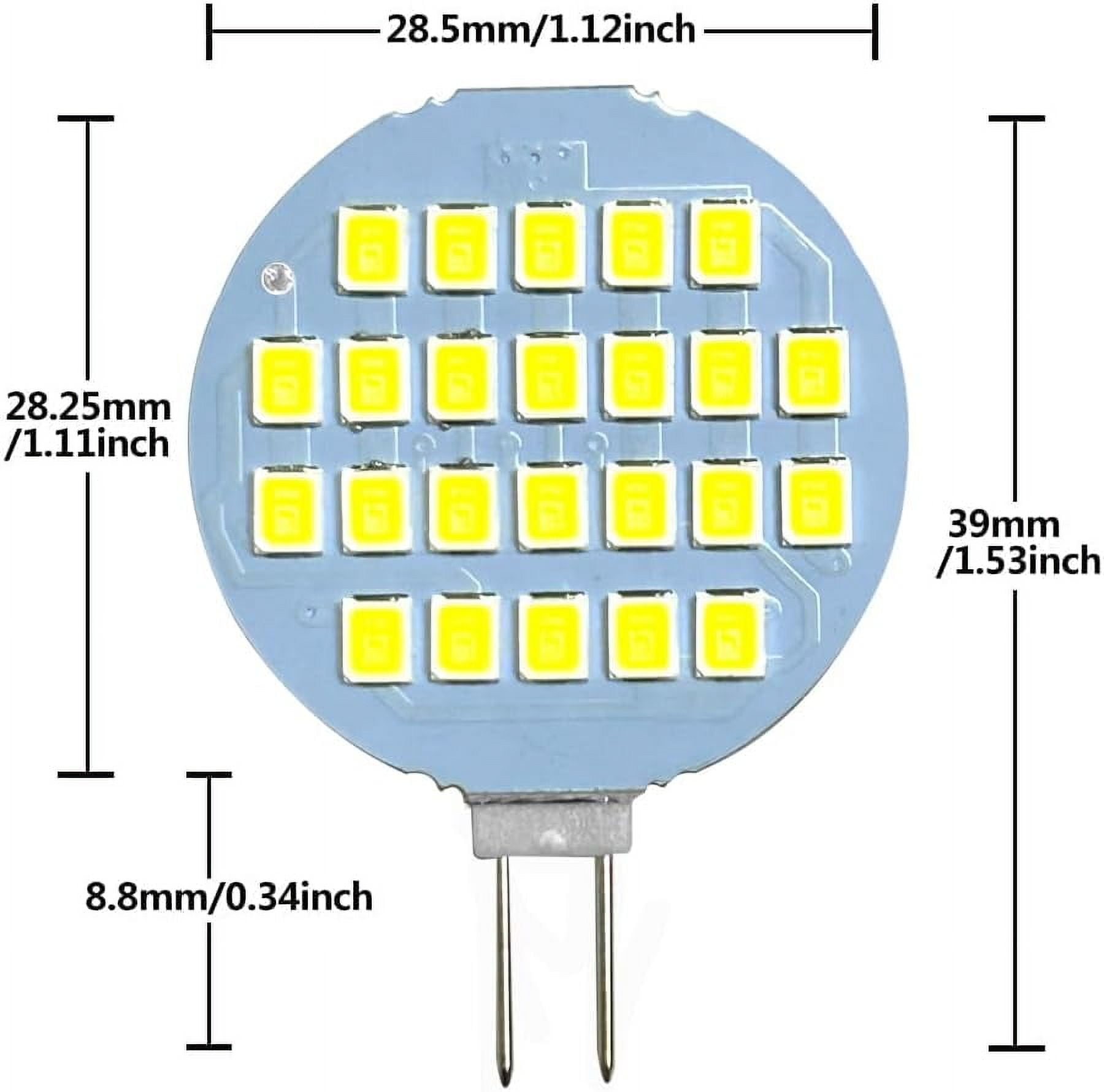 ASIASN-G4 24-2835 SMD LED Bulb Lamp Super Bright Cool White RV Camper ...