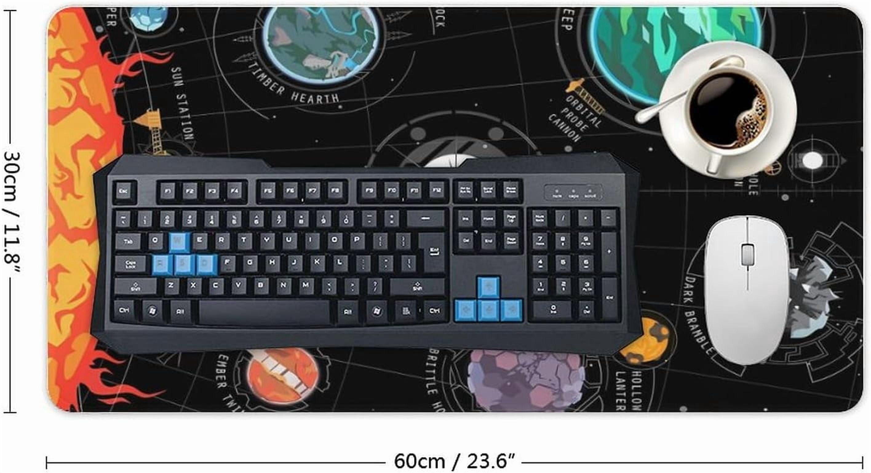 ASIASN-Gaming Mouse Pad, Outer Wilds System Mouse Pad 11.8x23.6 Inch ...