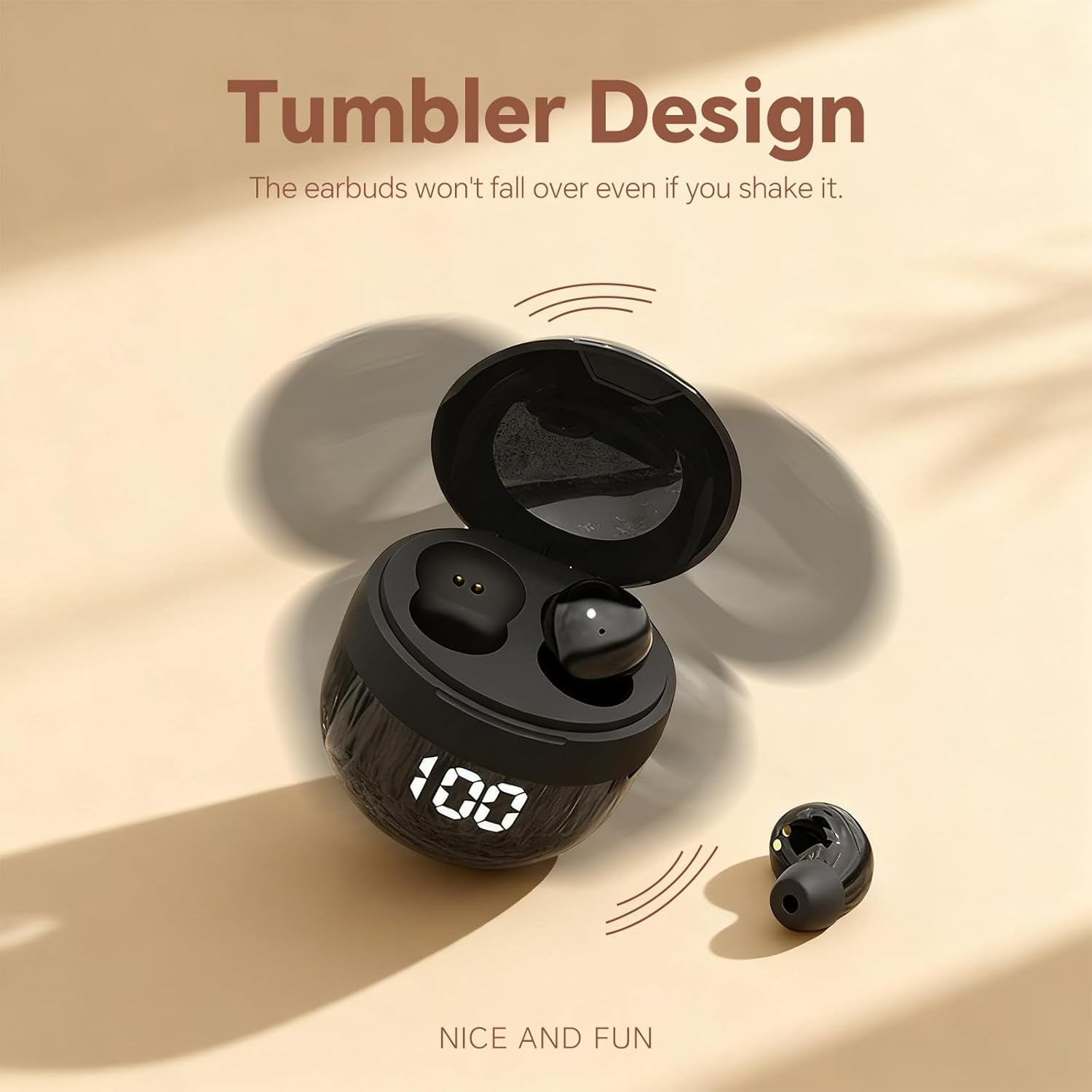 ASIASN-Invisible Mini Earbuds Wireless Bluetooth, Low Profile Micro ...