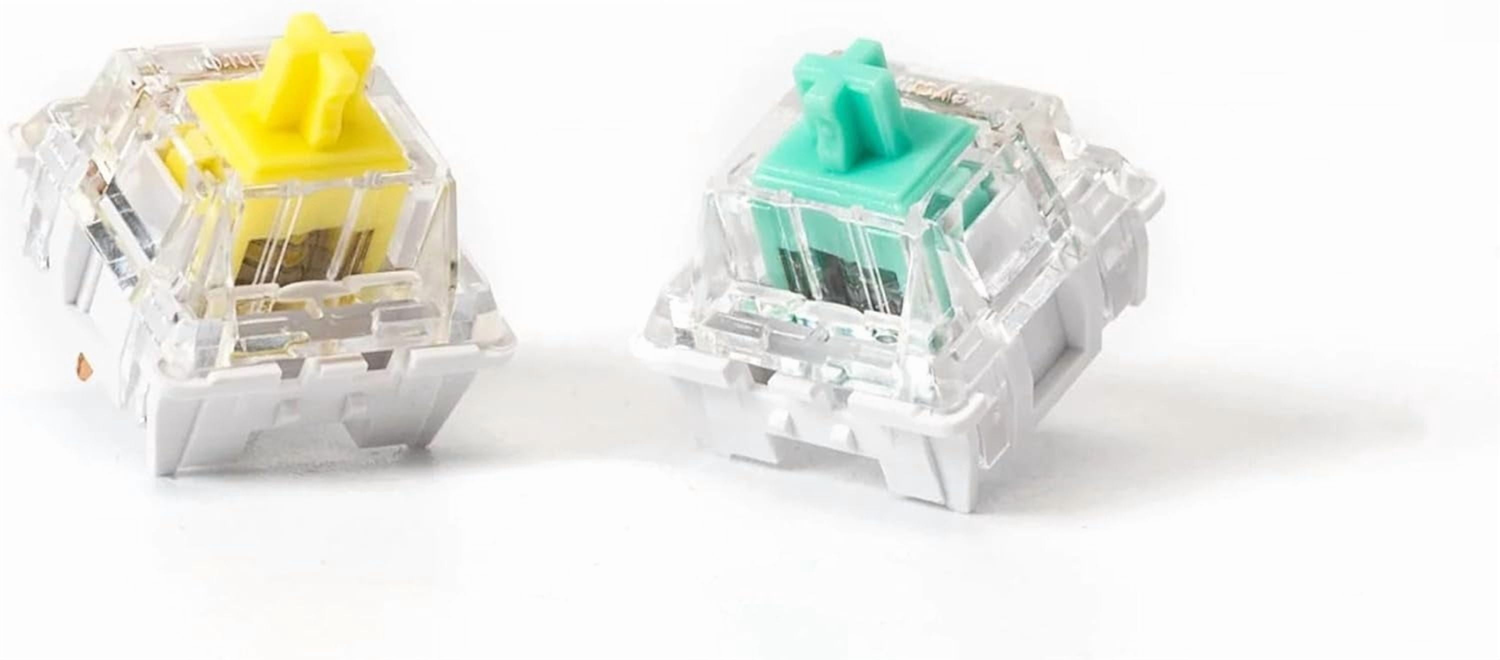 ASIASN-K Pro Banana Tactile Switches – 110 Pcs Pre-Lubed Mechanical ...