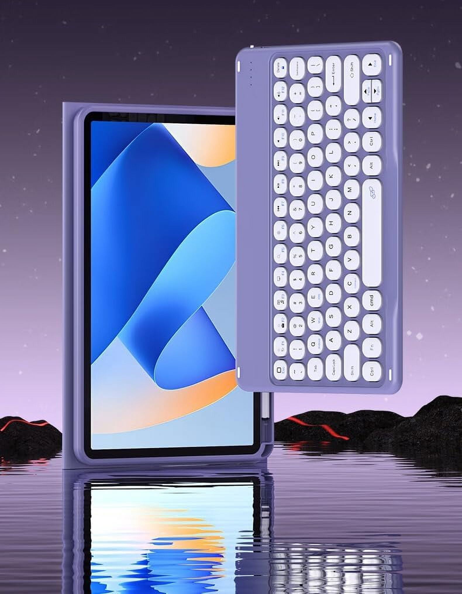 ASIASN-Keyboard Case for iPad 11 inch 2025(A16)/iPad 10th Generation ...