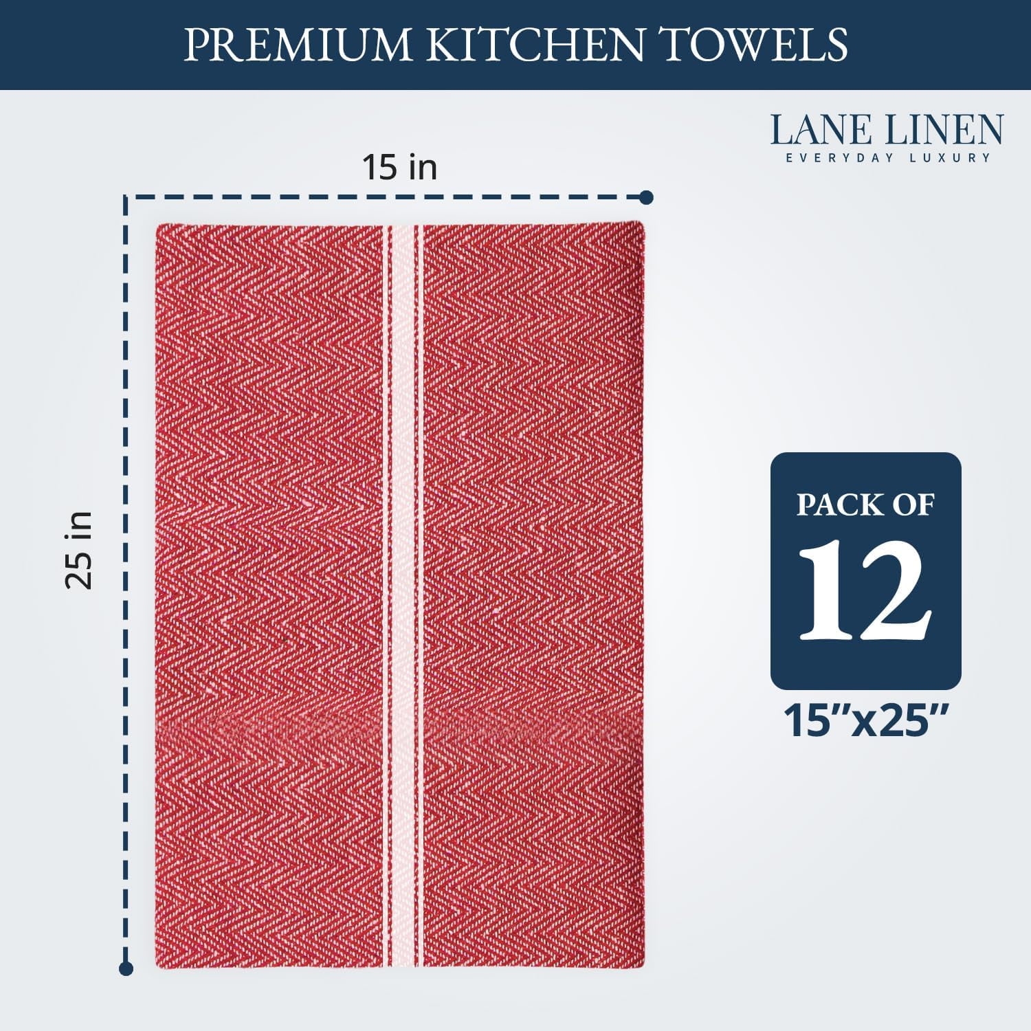 ASIASN-Kitchen Towels Set - 100% Pure Cotton Dish Towels for Kitchen ...
