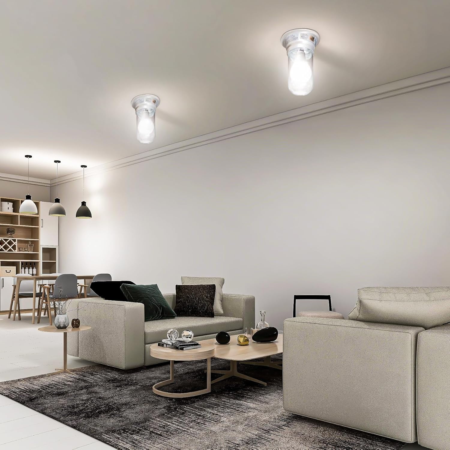 ASIASN-L10-X006 Replacement Glass Globe, 3.25 Inch Threaded Clear Light ...