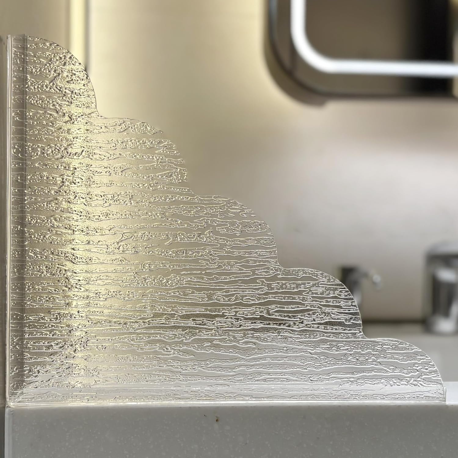 ASIASN-Large Shower Splash Guard, 2 Pack, 9.1 x 11.5 Inch, Waterproof ...