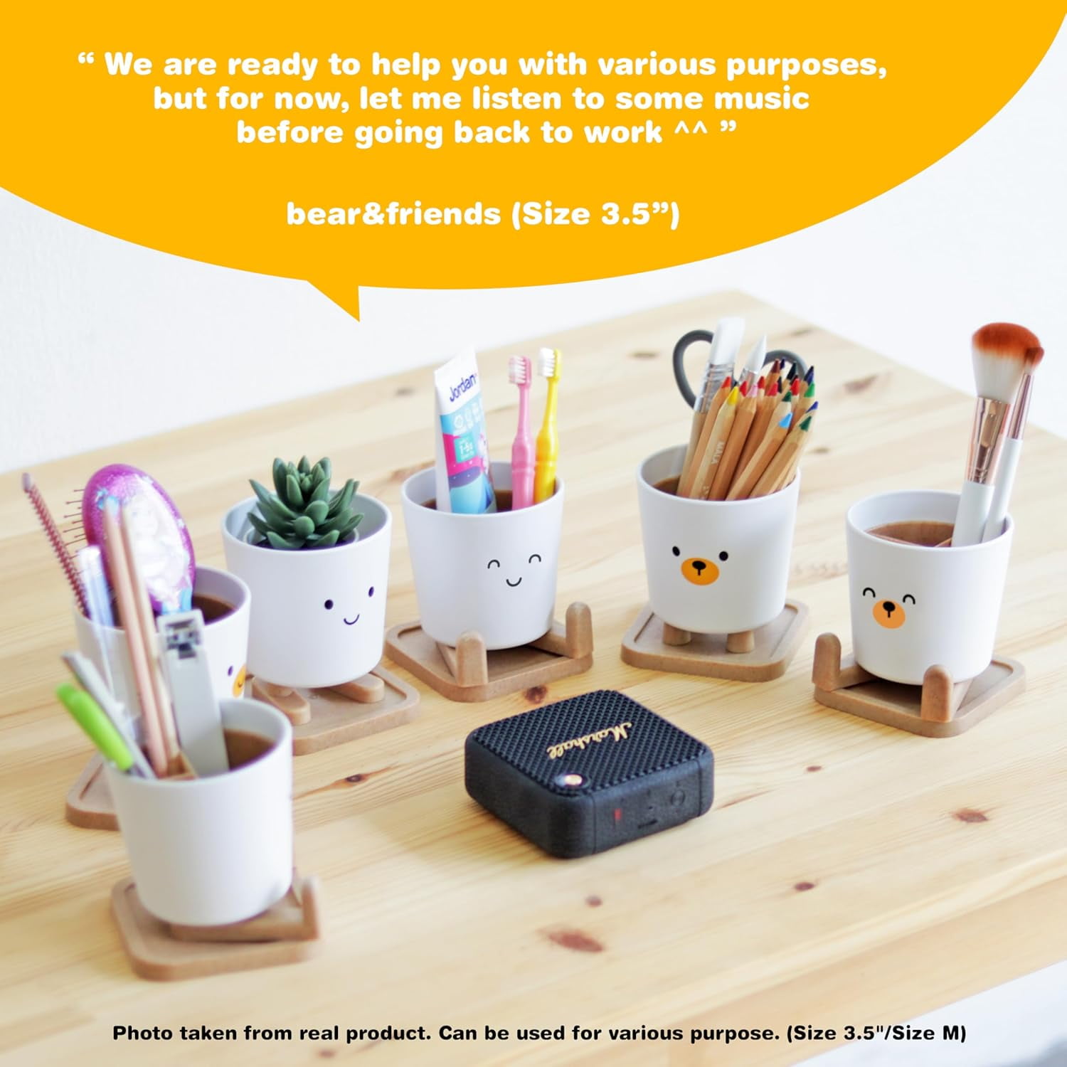 ASIASN-M= MINIMALSCULPT Bear & Friends Multi-Purpose Storage ...