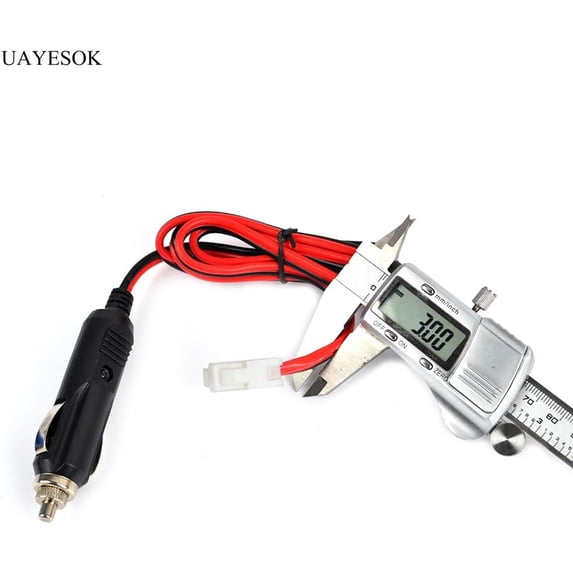ASIASN-Mobile Radio Power Cable, T Shape 12V DC Power Cord Power ...