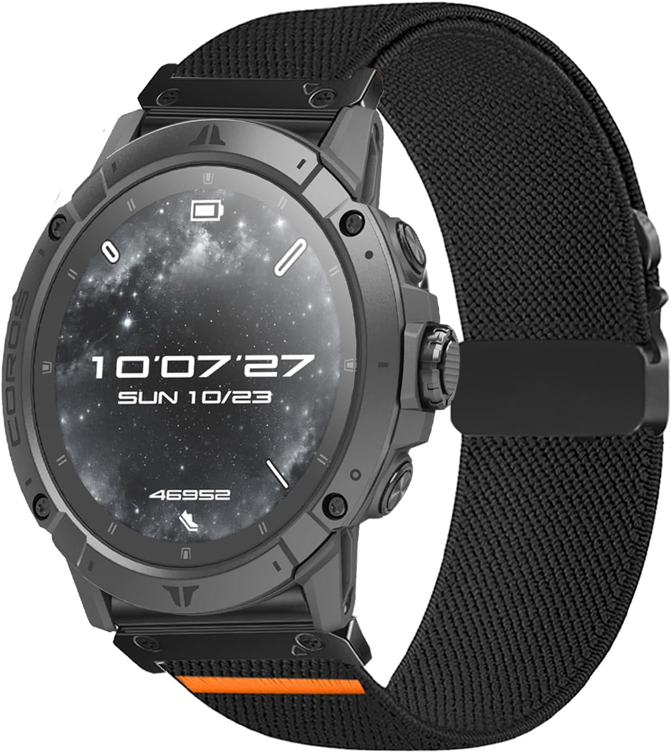 ASIASN-Nylon Bands Compatible with COROS VERTIX 2/2S Adjustable Sport ...