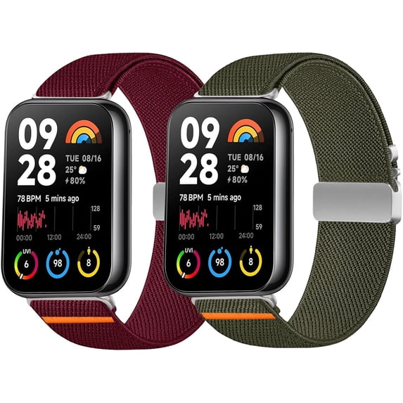 ASIASN-Nylon Bands Compatible with Redmi Watch 5/4,Xiaomi Smart Band 9 ...