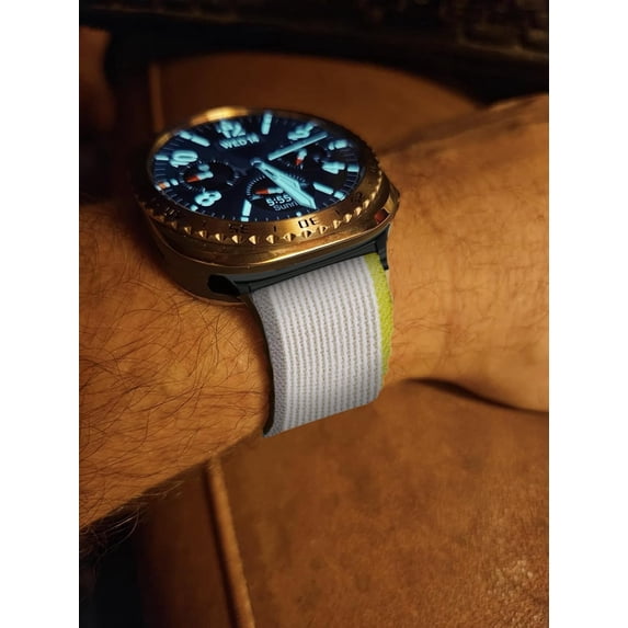 ASIASN-Nylon Watch Band Compatible with Galaxy Watch ultra 2/1 Bands ...