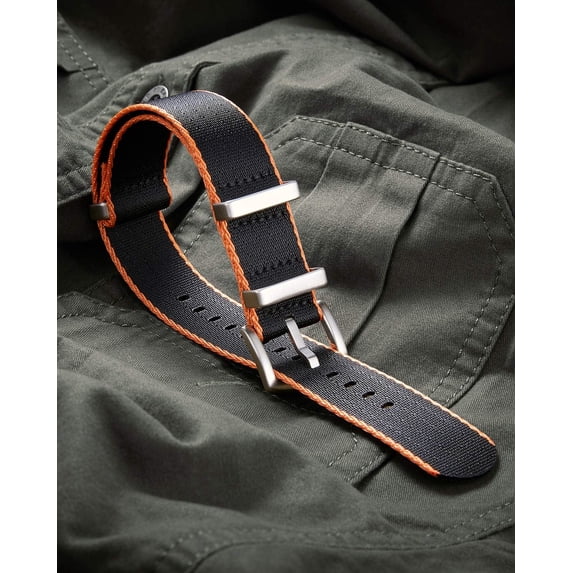 ASIASN-Nylon Watch Band Thick G10 Premium Ballistic Nylon Multicolor ...