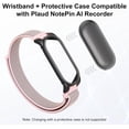 ASIASN-Nylon Wristband + PC Frame Compatible with Plaud NotePin AI ...