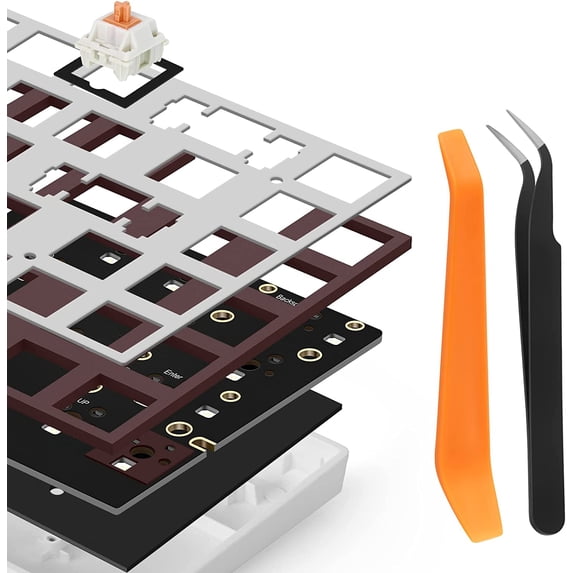 ASIASN-Poron Keyboard PCB Foam 68 Layout,Poron Switch Pads 120Pcs and ...