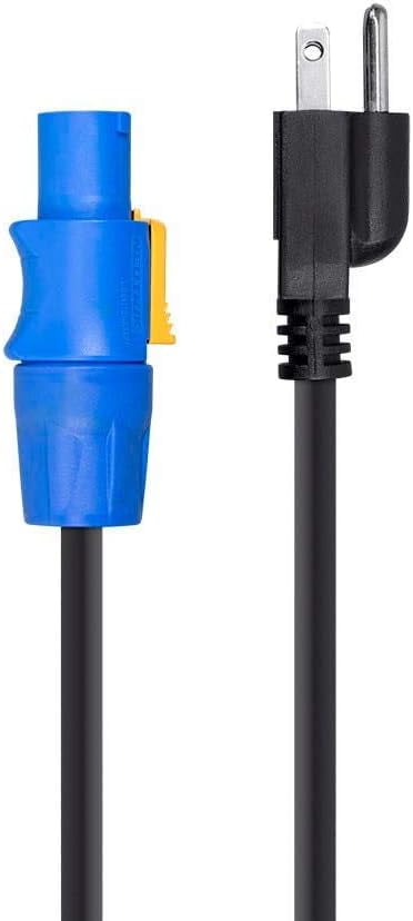 ASIASN-PowerCON Cable - NEMA 5-15p to powerCON Connector, 16 AWG, 6 ...