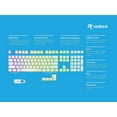 ASIASN-Pudding PBT Keycaps | 112 Double Shot Translucent ANSI US & ISO ...