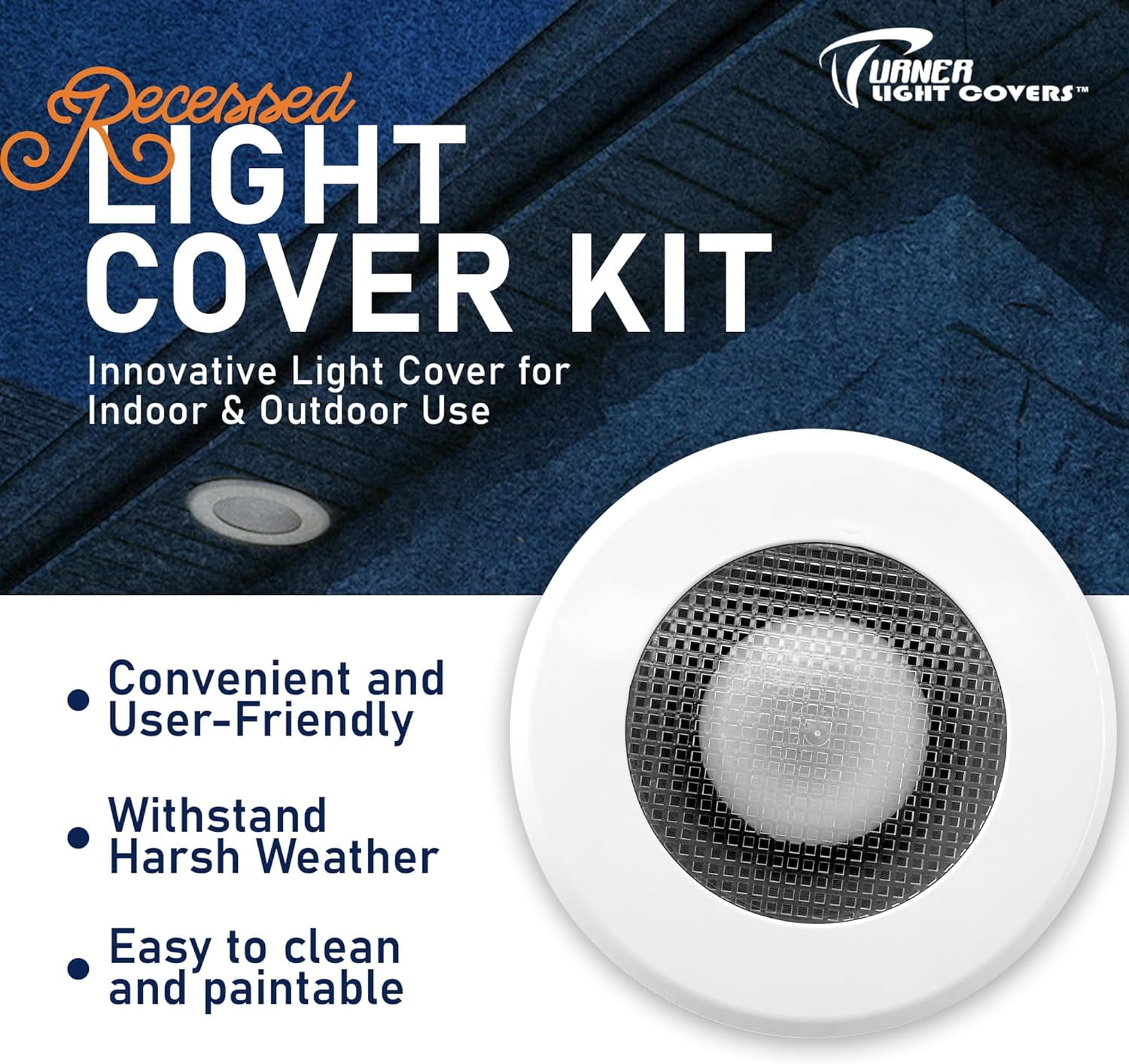 ASIASN-Recessed Light Cover Kit for Indoor and Outdoor Ceiling ...