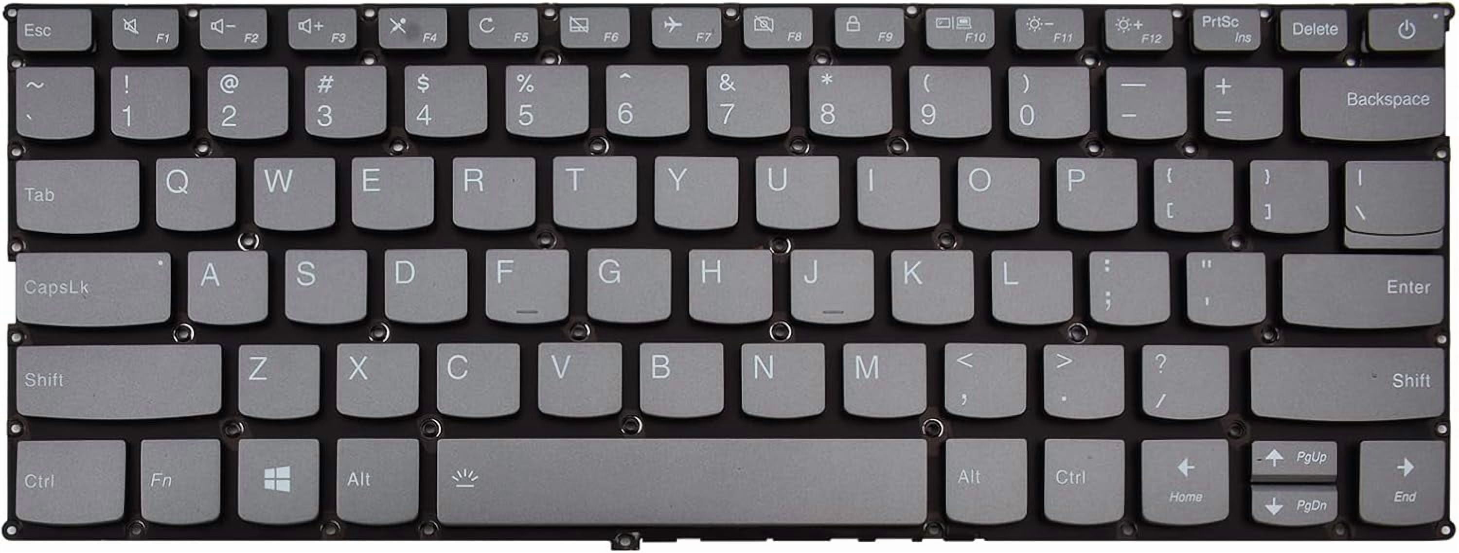 ASIASN-Replacement Keyboard Compatible with Lenovo Ideapad 320S-13IKB ...