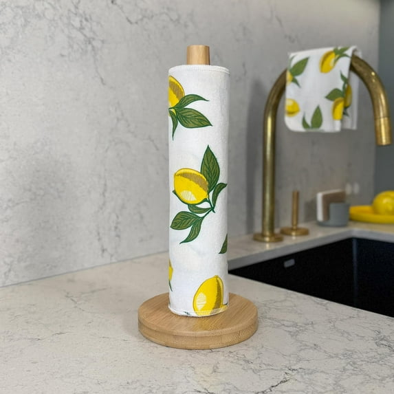 ASIASN-Reusable Paper Towels - 10 Pack - Roll of Washable Cotton Cloth ...