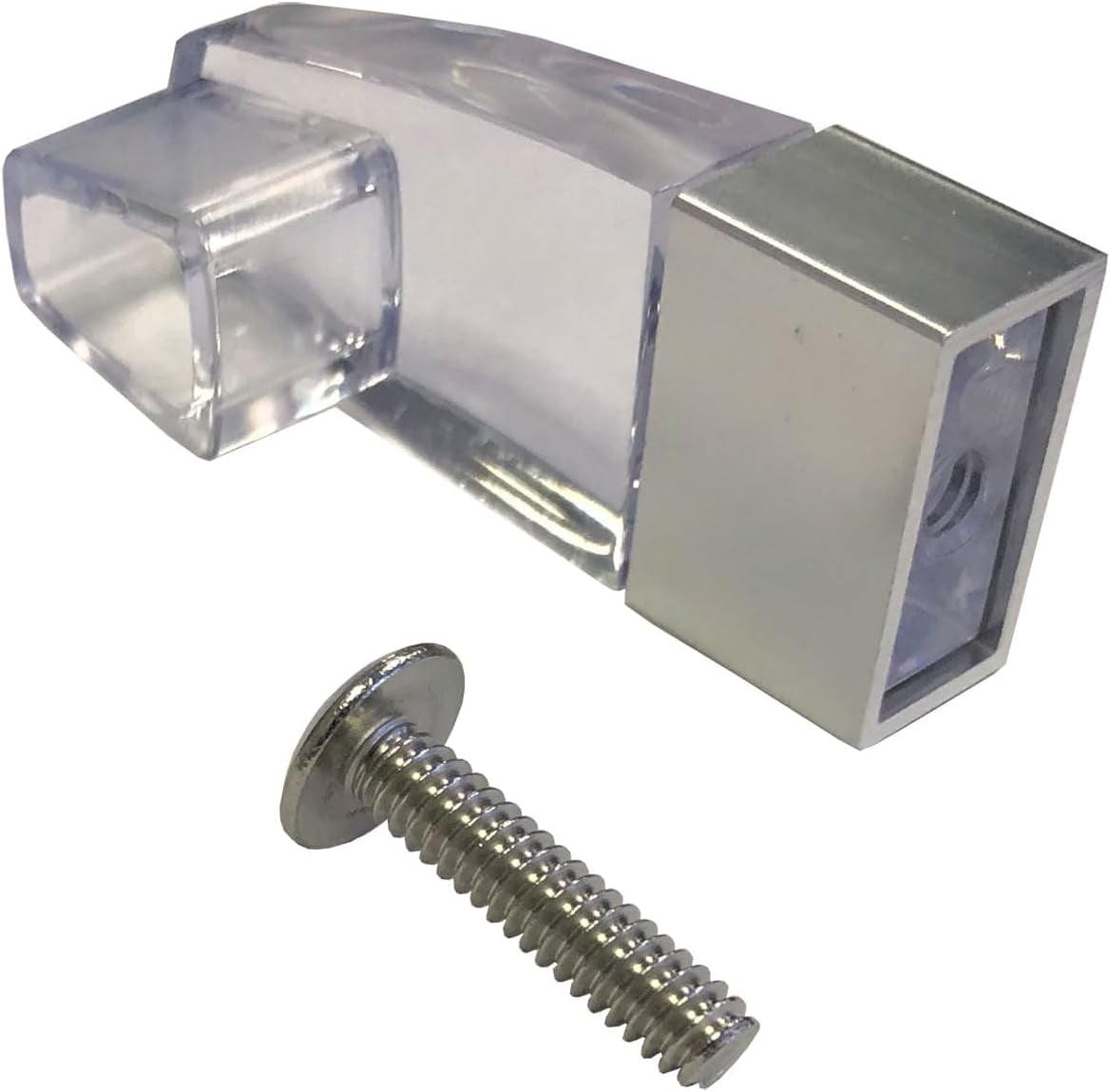 ASIASN-Shower Door Towel Bar Clear Acrylic Brackets compatible with ...