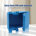 ASIASN-Single Gang Shallow Switch & Outlet Box with Bracket,Old Work ...