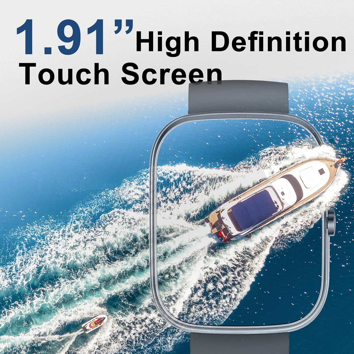 ASIASN-Smart Watch for Men Women (Answer/Make Call), 2025 New 1.91" HD ...