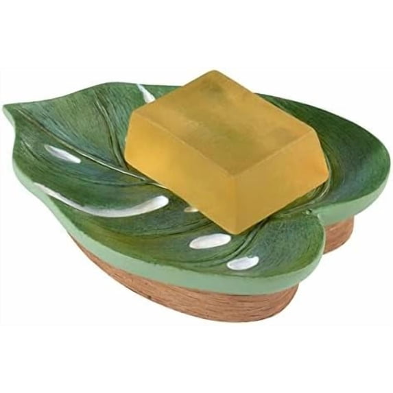 ASIASN-- Soap Dish, Countertop Decor, Palm Tree Leaves Inspired Home ...