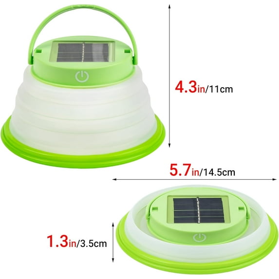 ASIASN-Solar Camping Lantern LED Lanterns for Power Outages Camping ...