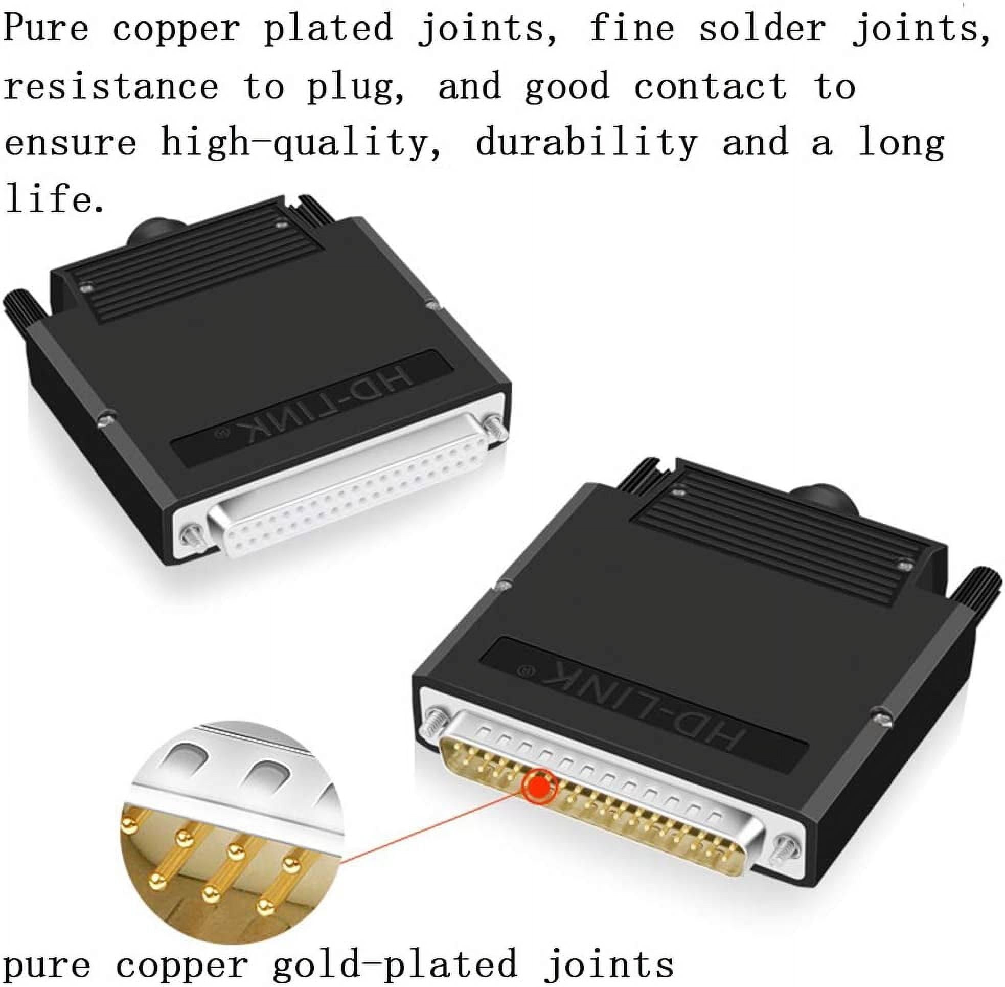 ASIASN-Thinner DB37 Solderless RS232 D-SUB Serial to 37-pin Port ...
