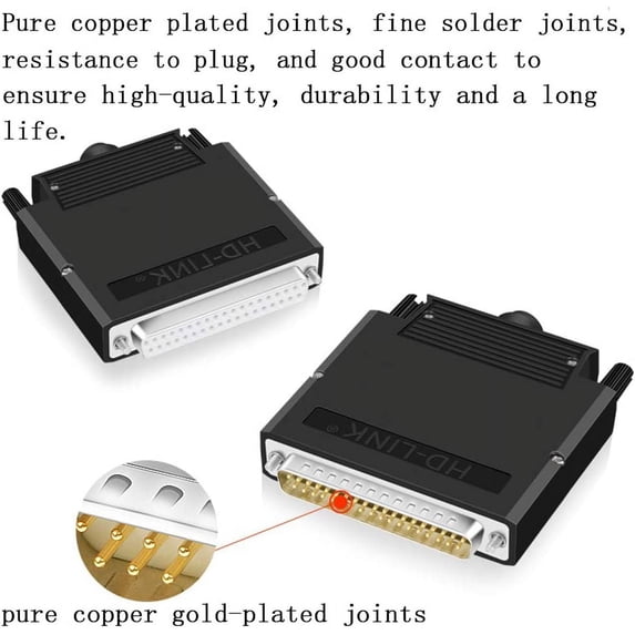 ASIASN-Thinner DB37 Solderless RS232 D-SUB Serial to 37-pin Port ...