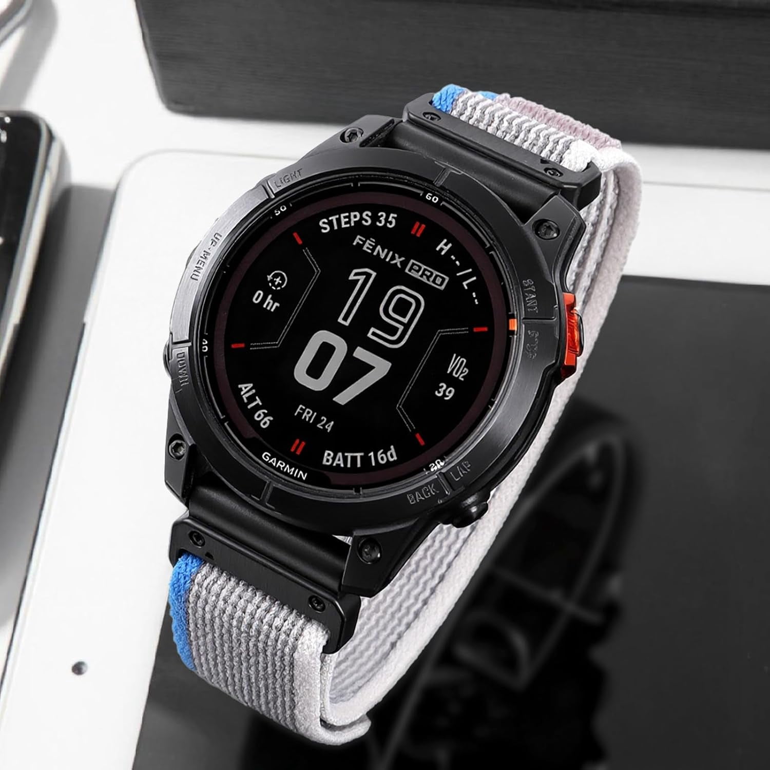 ASIASN-Trail Loop Quickfit 20/22/26 Watch Band for Garmin fenix/epix ...