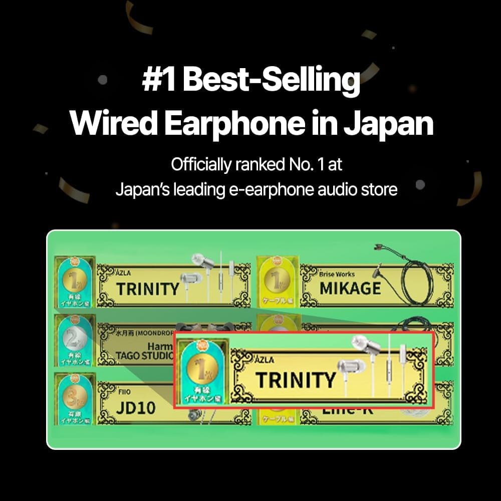 ASIASN-Trinity 3.5mm Wired Earphones with Mic \u2013 High-Resolution ...