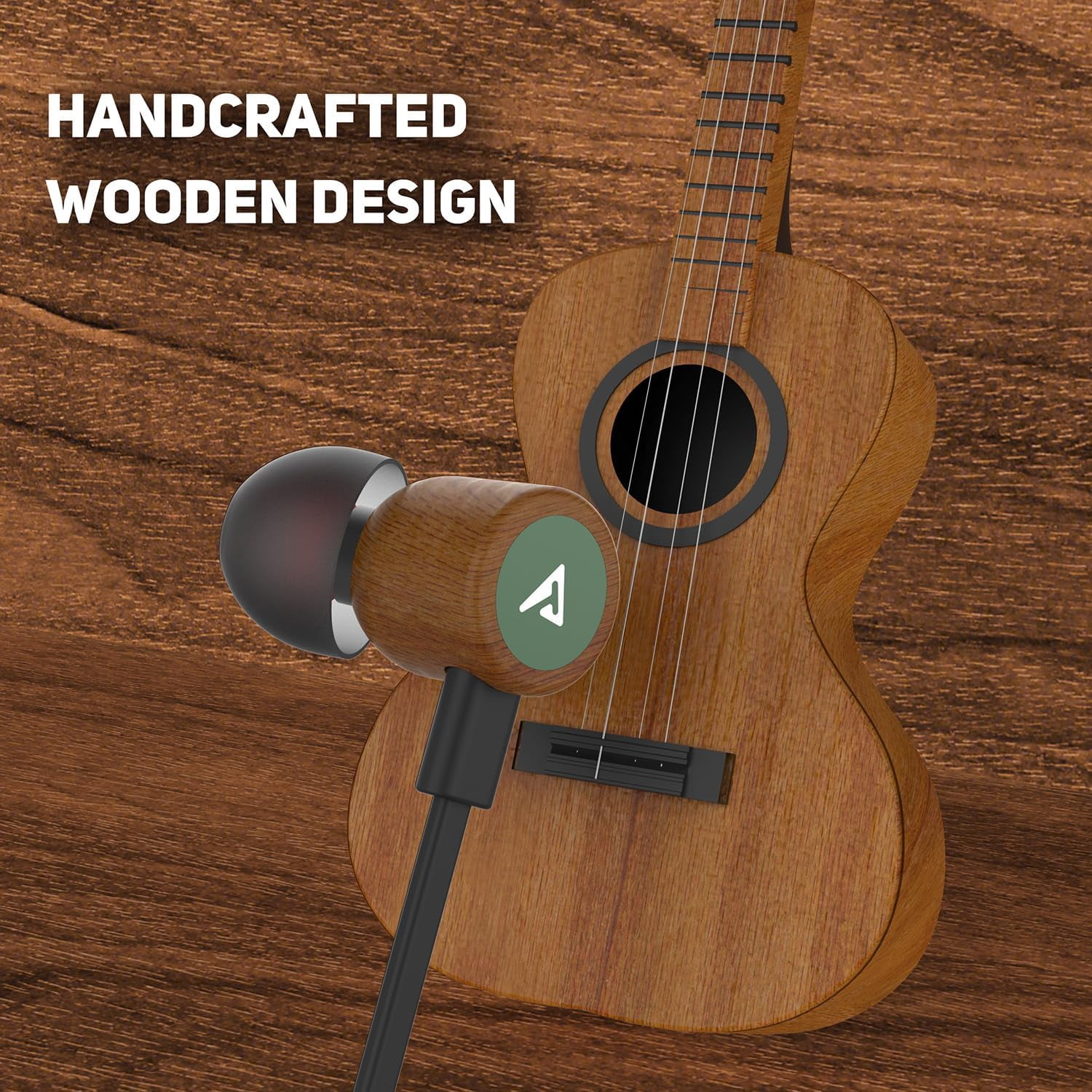 ASIASN-USB C Headphones for iPhone 16, Type C Earbuds Red Pear Wood ...