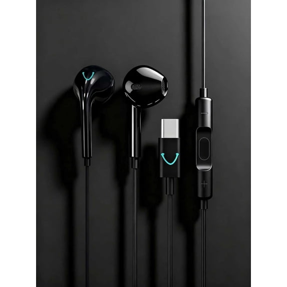 ASIASN-USB-C Wired Earphone,Wired Earbud, Earphones, Earbuds for iPhone ...