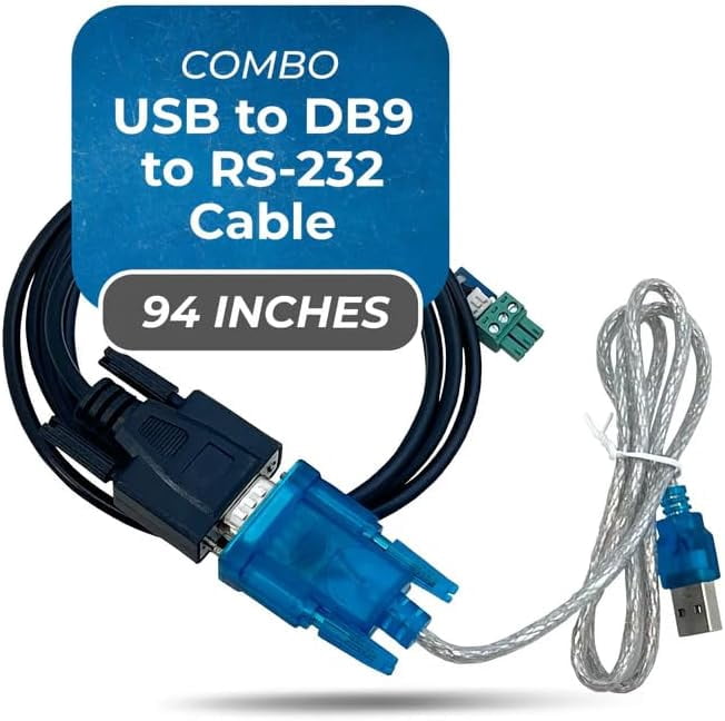 ASIASN-USB to RS-232 3-pin Phoenix Serial Cable for Serial Control ...