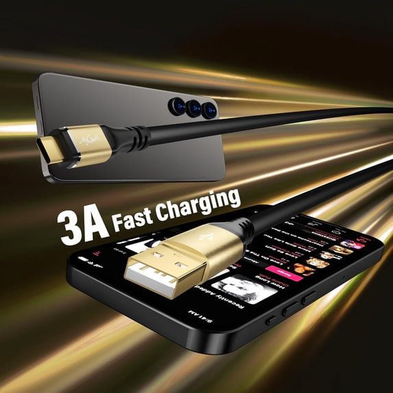 ASIASN-USB to USB C Cable 30FT, Extra Long USB A to USB C Charger Cord ...