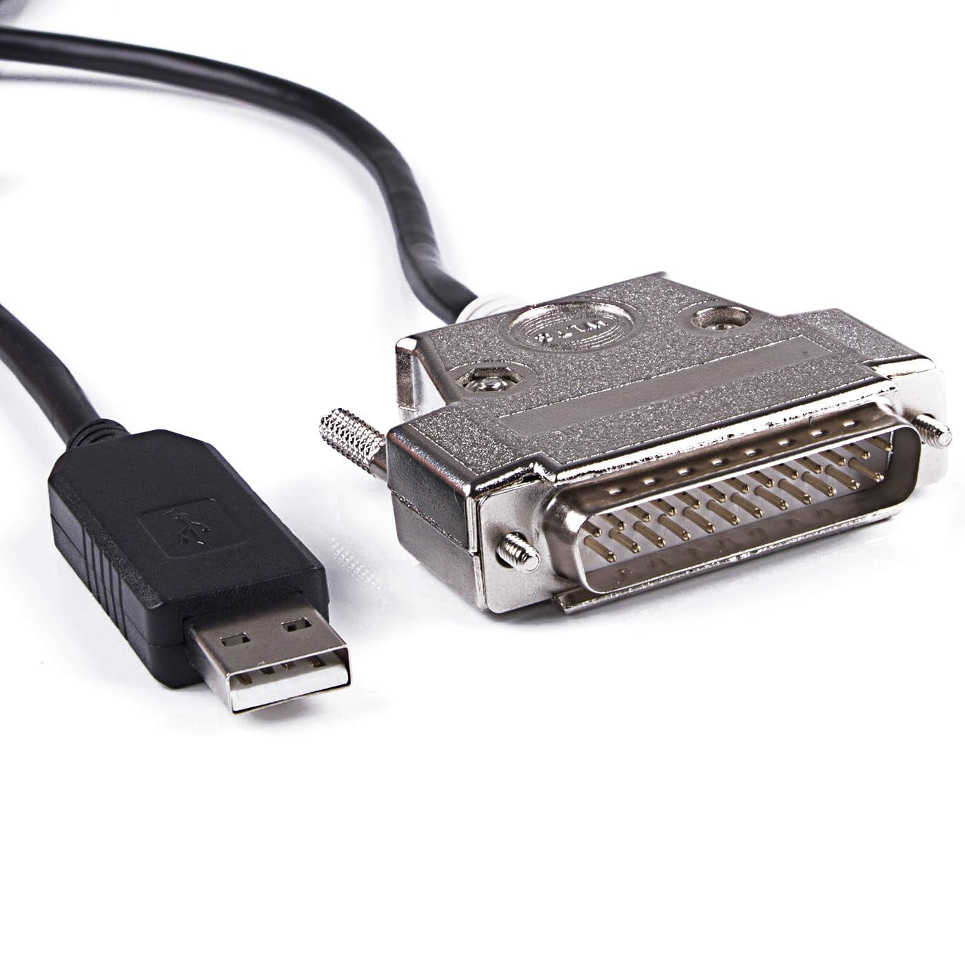 ASIASN-USB to DB25 Male Printer RS232 Serial Cable for Epson Printer TM ...
