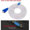 ASIASN-USB to Serial Adapter Cable with RS232 DB9 Male Port FTDI ...