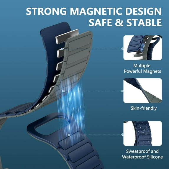 ASIASN-Watch Bands Compatible with Garmin Fenix 8 47mm / Fenix 7 ...