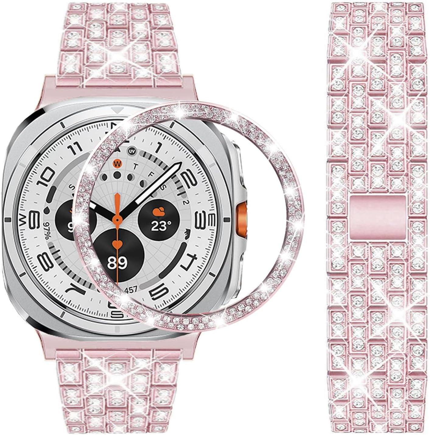 ASIASN-Watch Bands Compatible with Samsung Galaxy Watch Ultra 47mm 2025 ...