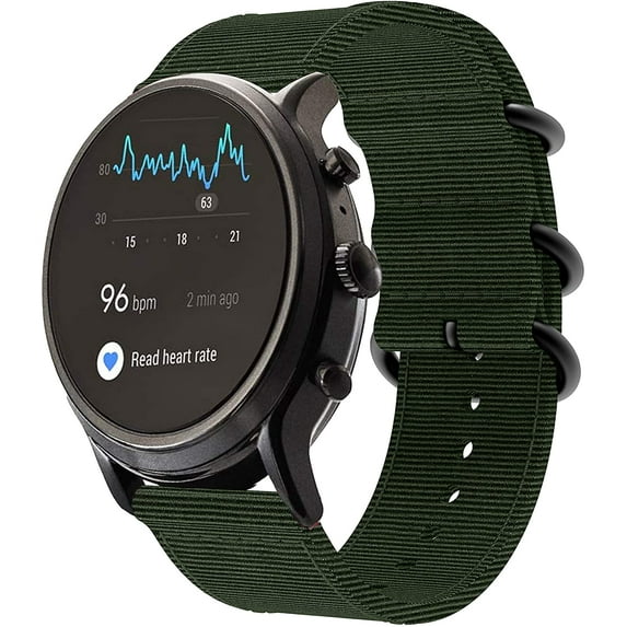 ASIASN-Watch Bands for Fossil Gen 4/5/6, 22mm Band for Fossil Gen 4/5 ...