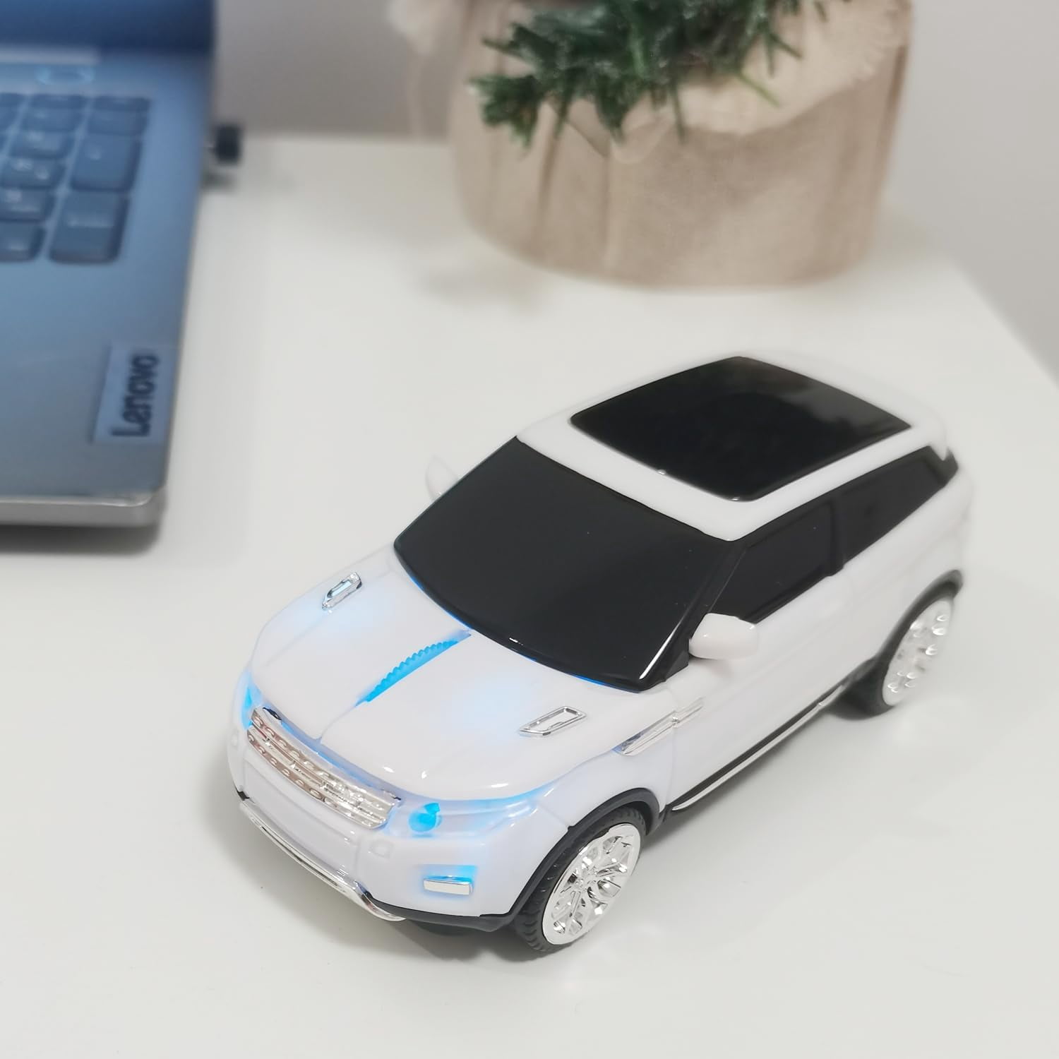 ASIASN-Wireless Car Mouse, Cool SUV Car Shaped Mice, 1600 DPI, 3D, 2 ...