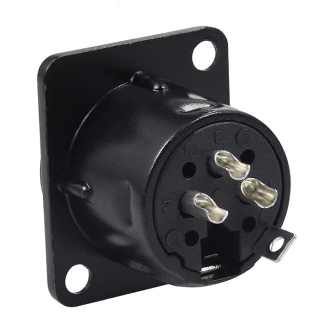 ASIASN-XLR Female Jack 3 Pin Panel Mount JacksXLR Female Socket ...