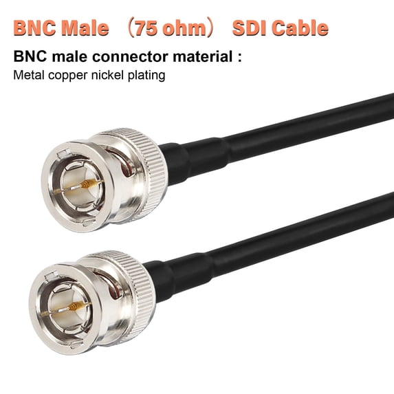ASIASN-XRDS-RF SDI Cable 15ft, Flexible 3G HD BNC to BNC Video Cable 75 ...