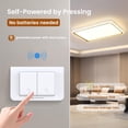 ASIASN-Xlycrtve 1 PCS Wireless Light Switch and Receiver, No Batteries ...
