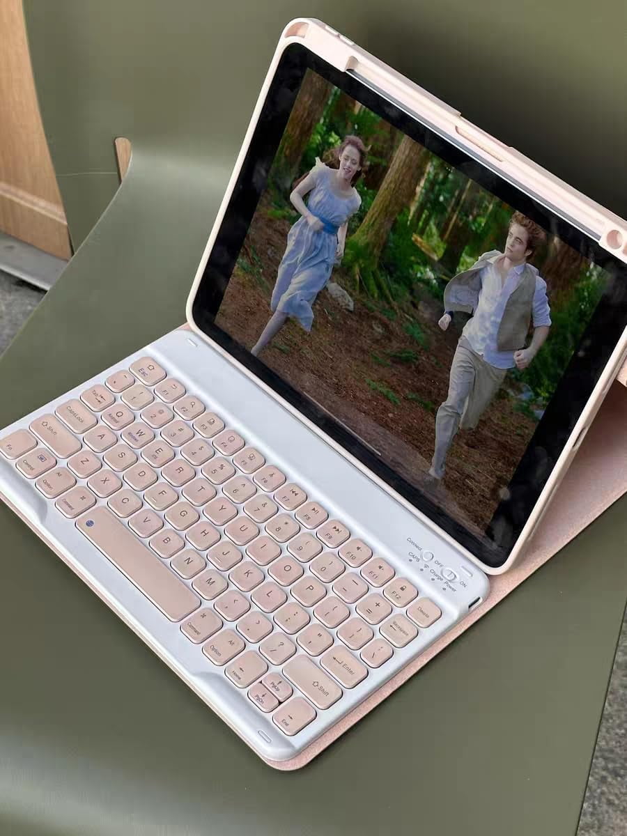 ASIASN-for iPad 11th(A16)/10th Generation Case with KeyboardSlim Candy ...